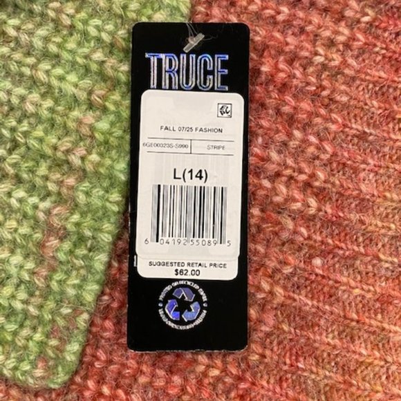 TRUCE | Jackets & Coats | Truce Big Girl Kids Ombre Stripe Long ...